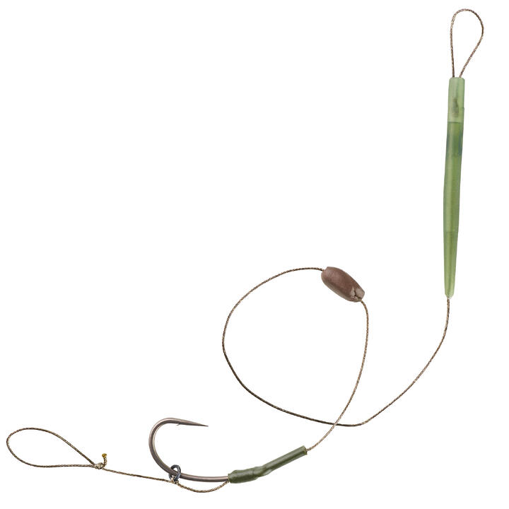 SN Hook 900 Blow back rig Bas de ligne monté Pêche de la carpe CAPERLAN ...