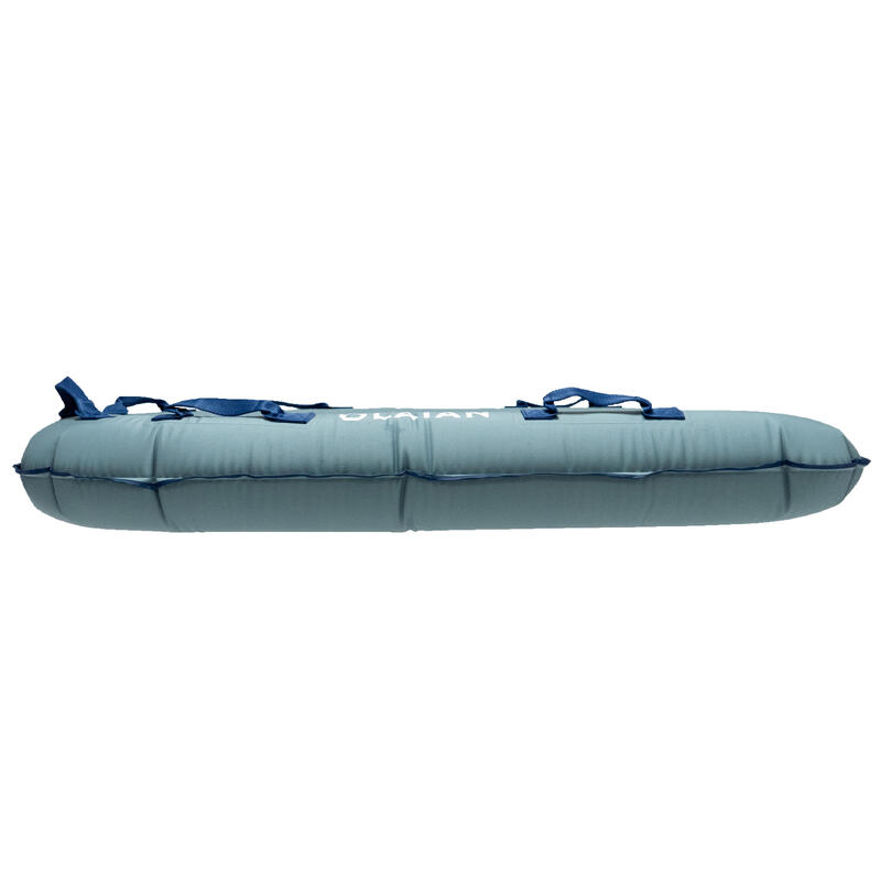 ADULT KIDS INFLATABLE TANDEM BODYBOARD blue grey OLAIAN - Decathlon