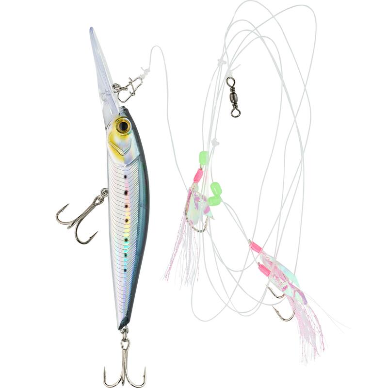 TROLL FISHING READY-TO-FISH LINE LEADER KIT CAPERLAN - Decathlon