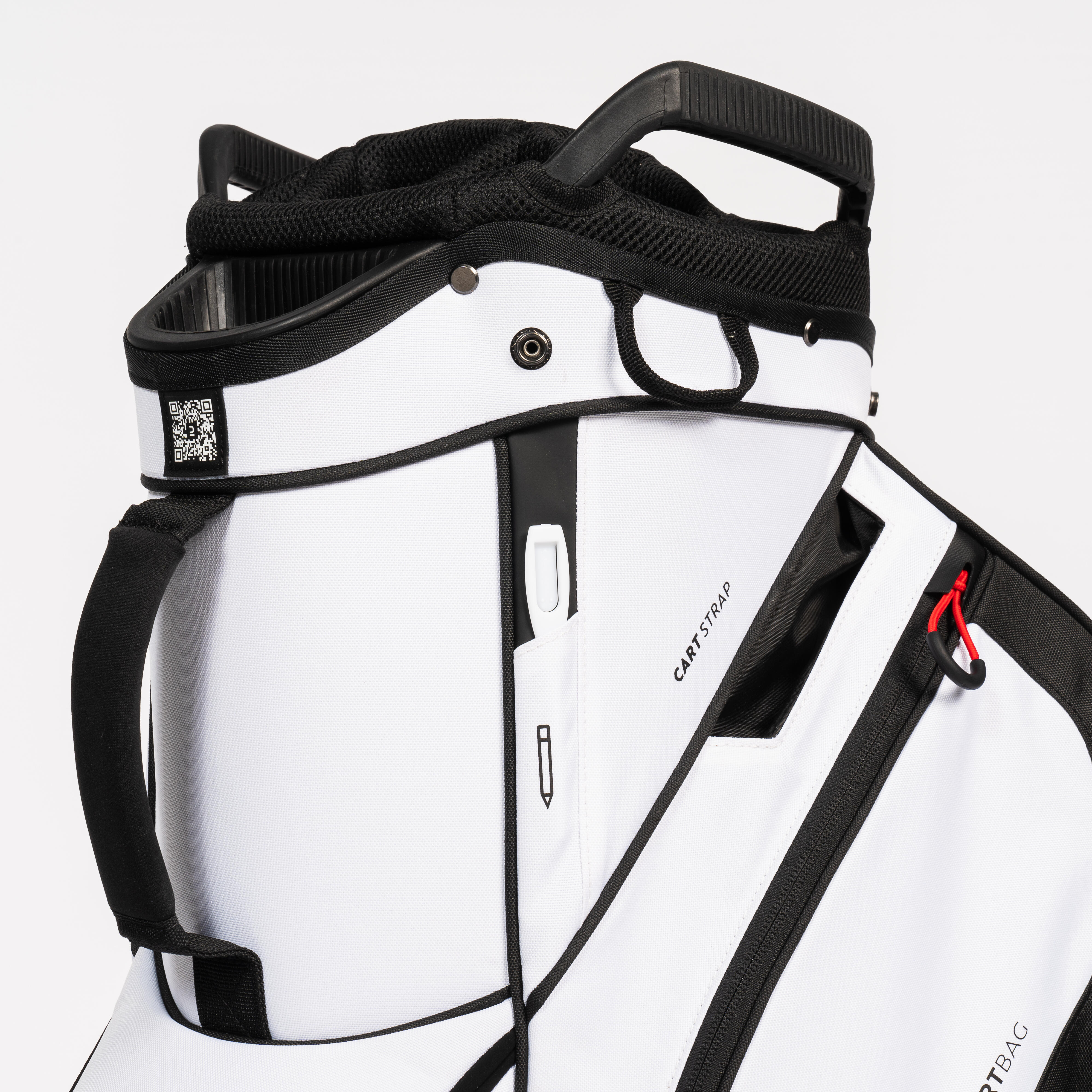 Golf Trolley Bag - Inesis White/Black - Snow white, smoked black ...