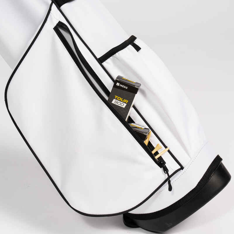 Golf stand bag - INESIS Ultralight white - Decathlon