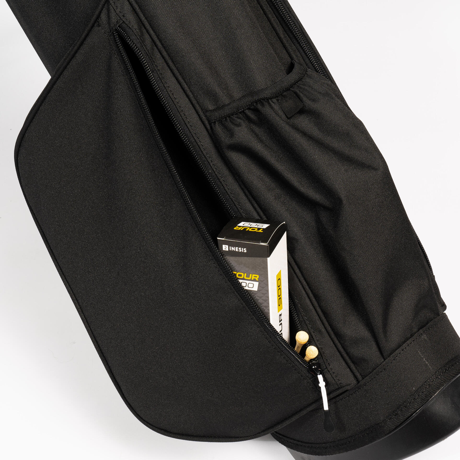 GOLF STAND BAG – INESIS ULTRALIGHT BLACK