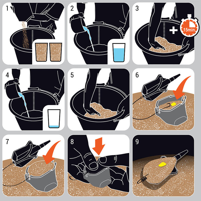 Cebo Gooster Classic Método Feeder Todos Peces 1 kg | Decathlon