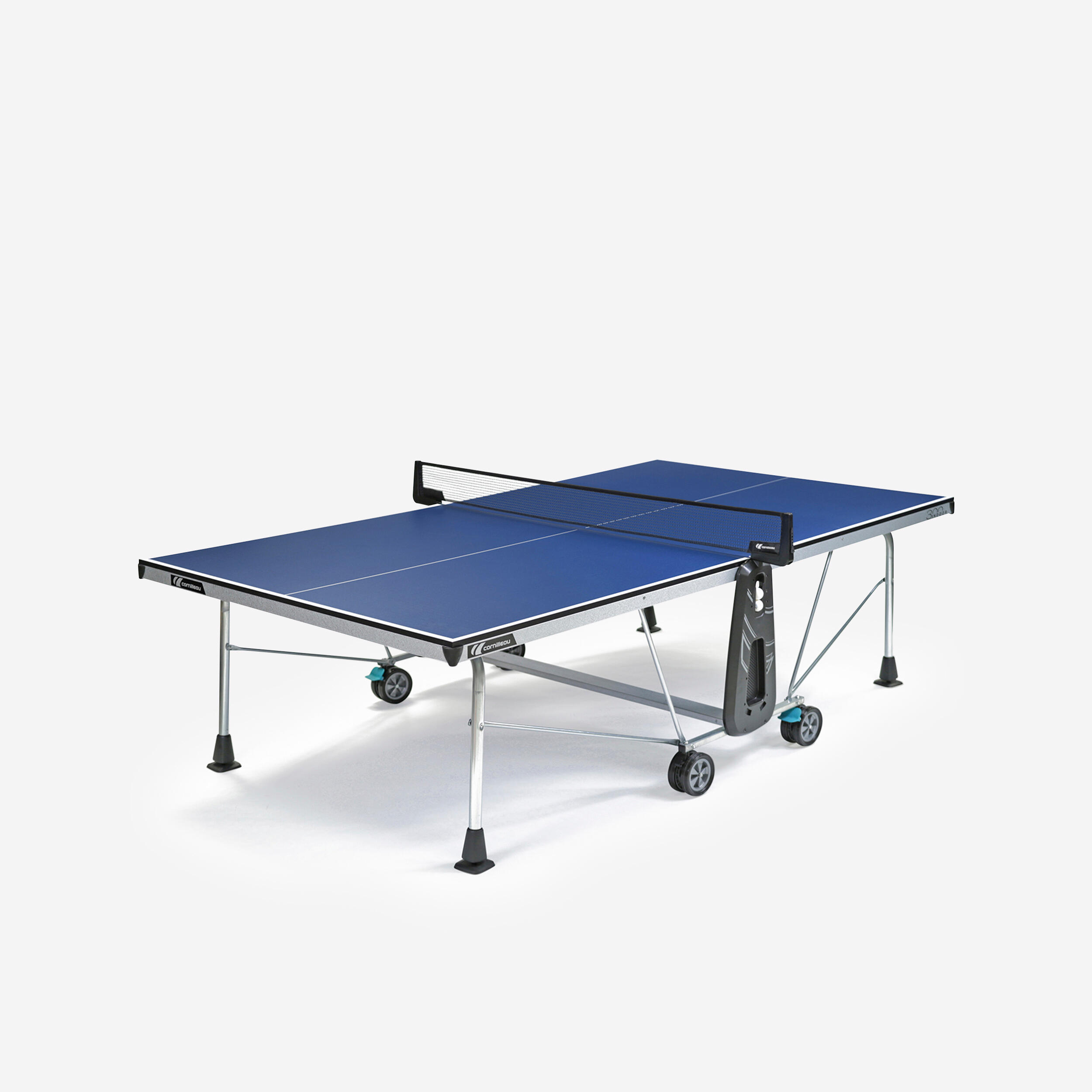 Table Tennis Table 300 Indoor - Blue CORNILLEAU | Decathlon