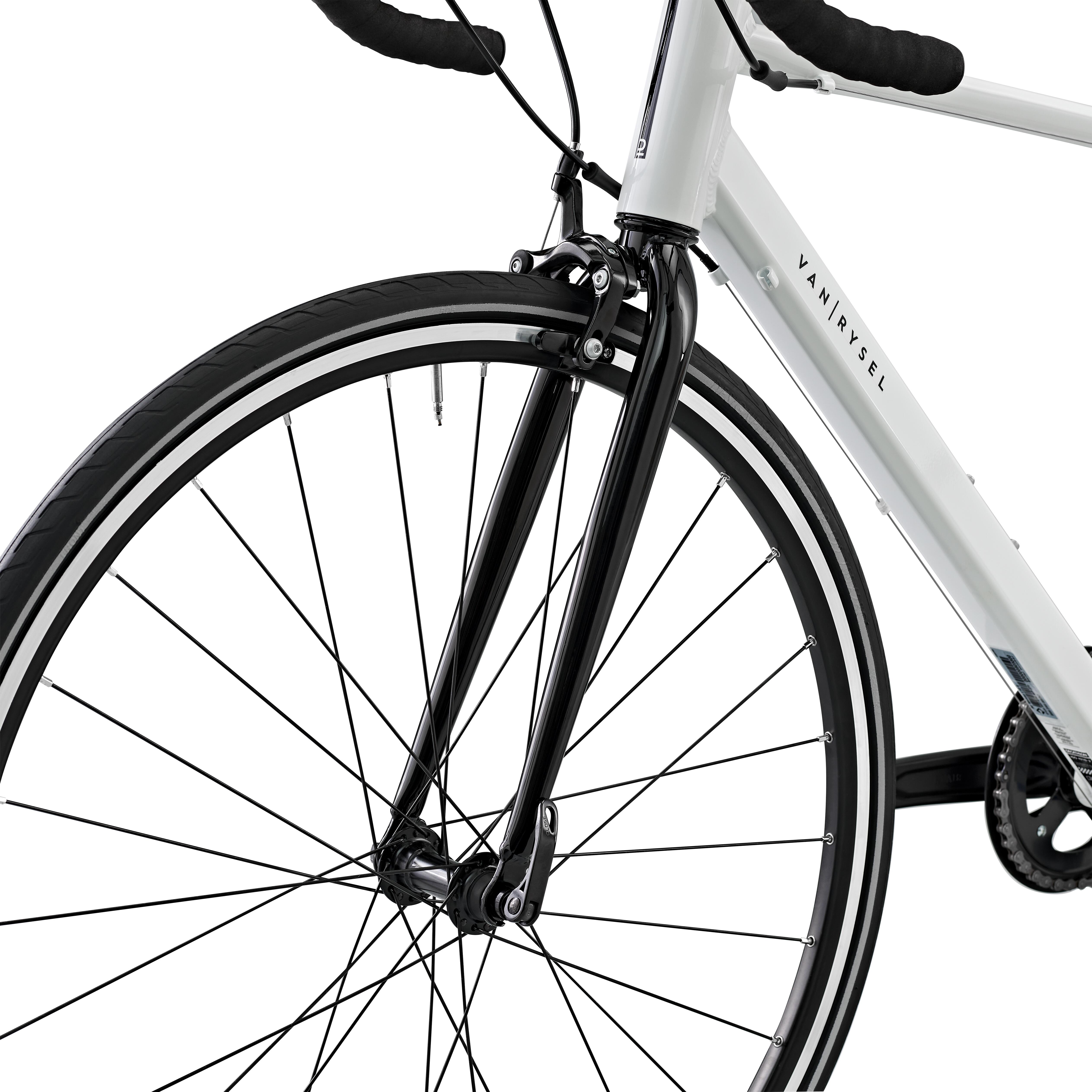 Vélo de route – EDR Easy - Blanc De Neige, -, - - Triban - Décathlon