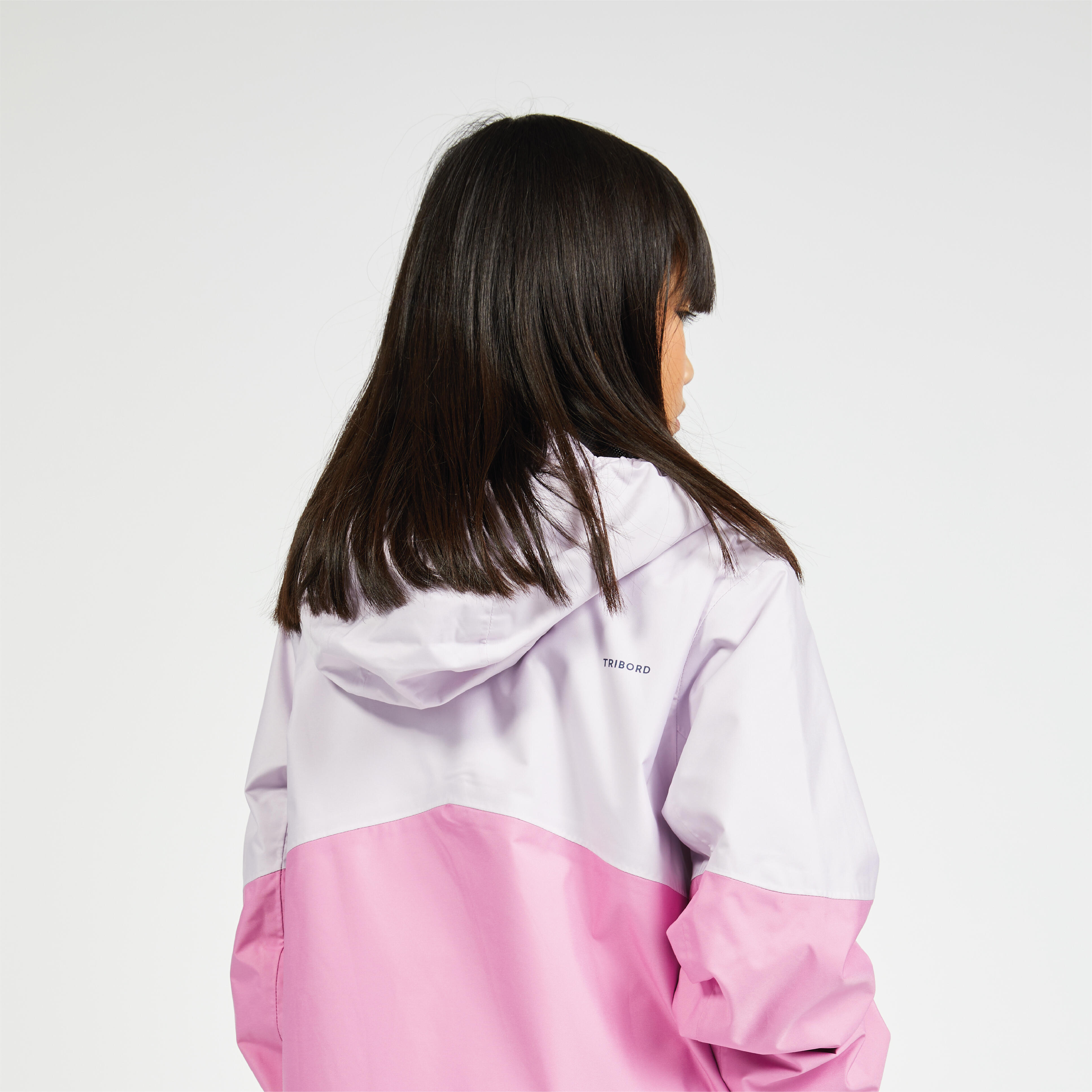 Kids’ Waterproof Sailing Jacket - 100 Lavender Pink - LIGHT MAUVE, Pink ...