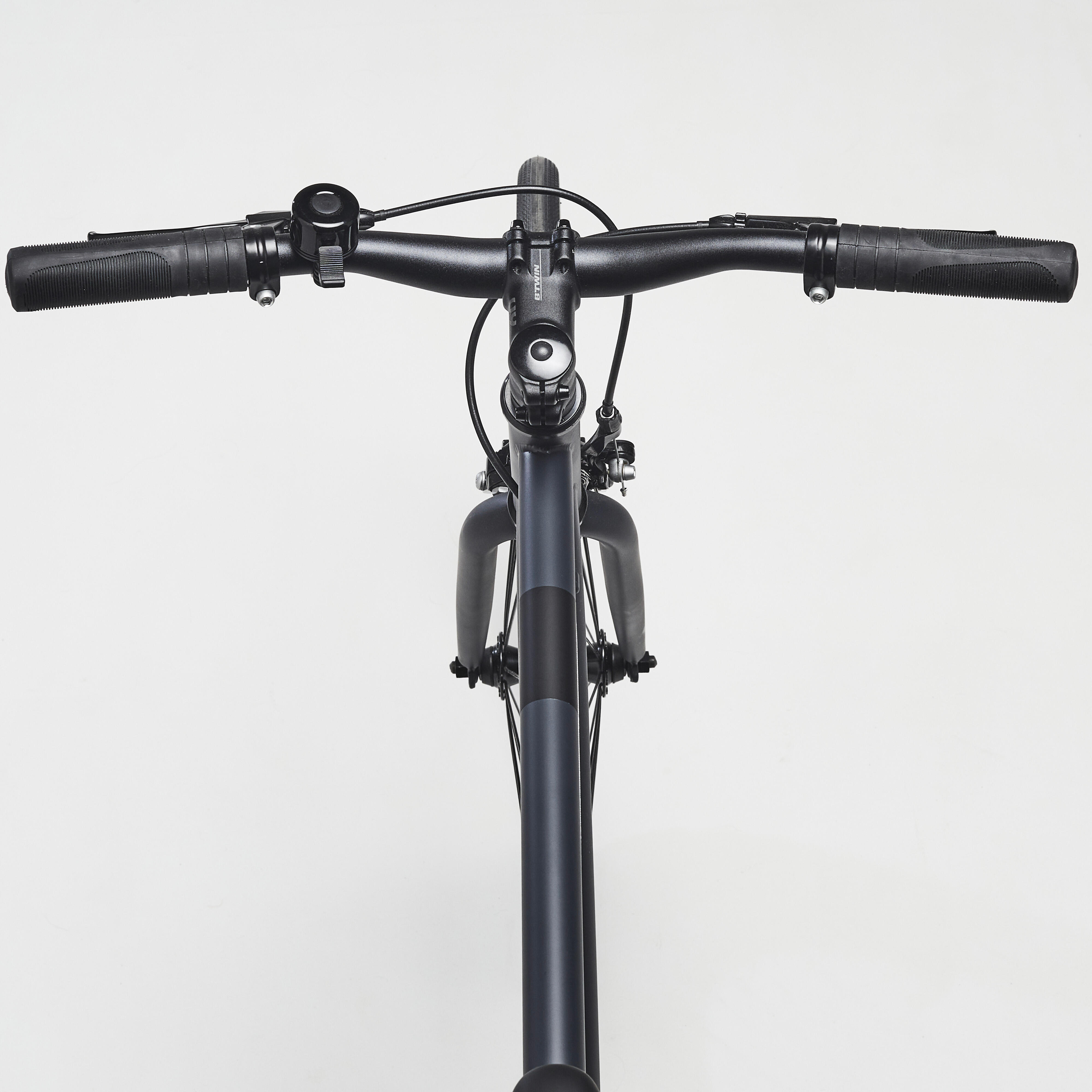 Single Speed City Bike - 500 - graphite grey - Elops - Decathlon