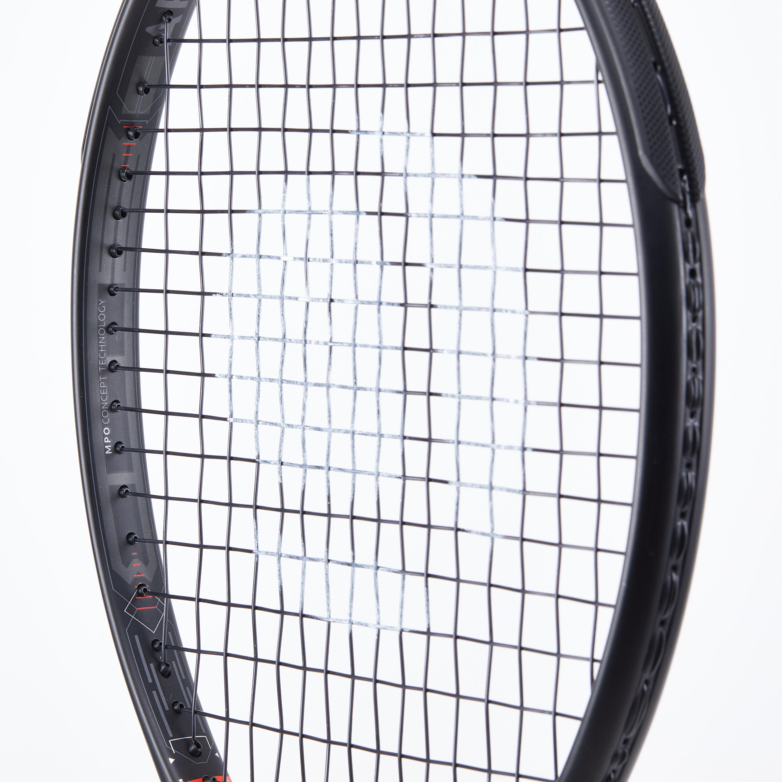 Adult Tennis Racket Power Pro TR990 300g - Red/Black - Decathlon