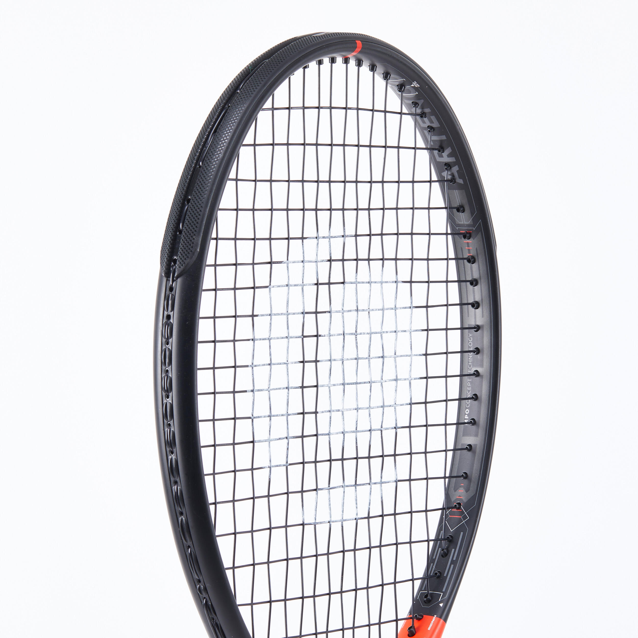 Adult Tennis Racket Power Pro TR990 300g - Red/Black - Decathlon