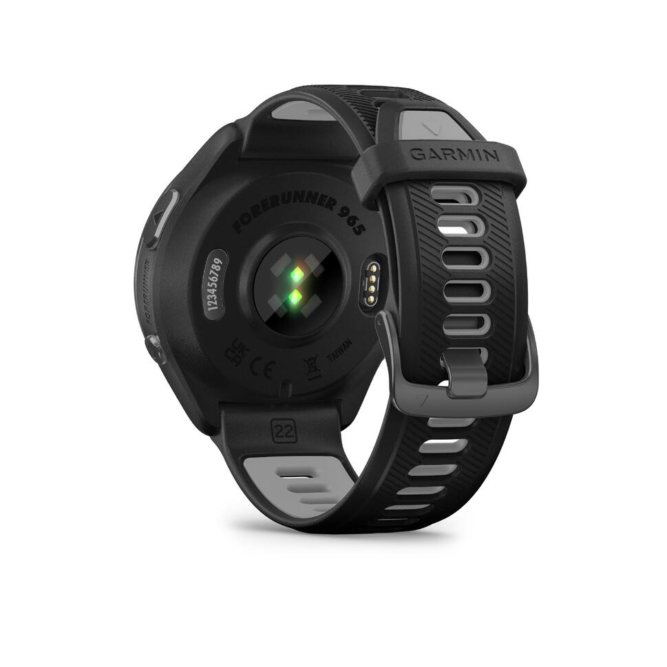 Cardio Multisport GPS Smartwatch Forerunner 965 - Black/Grey | Decathlon