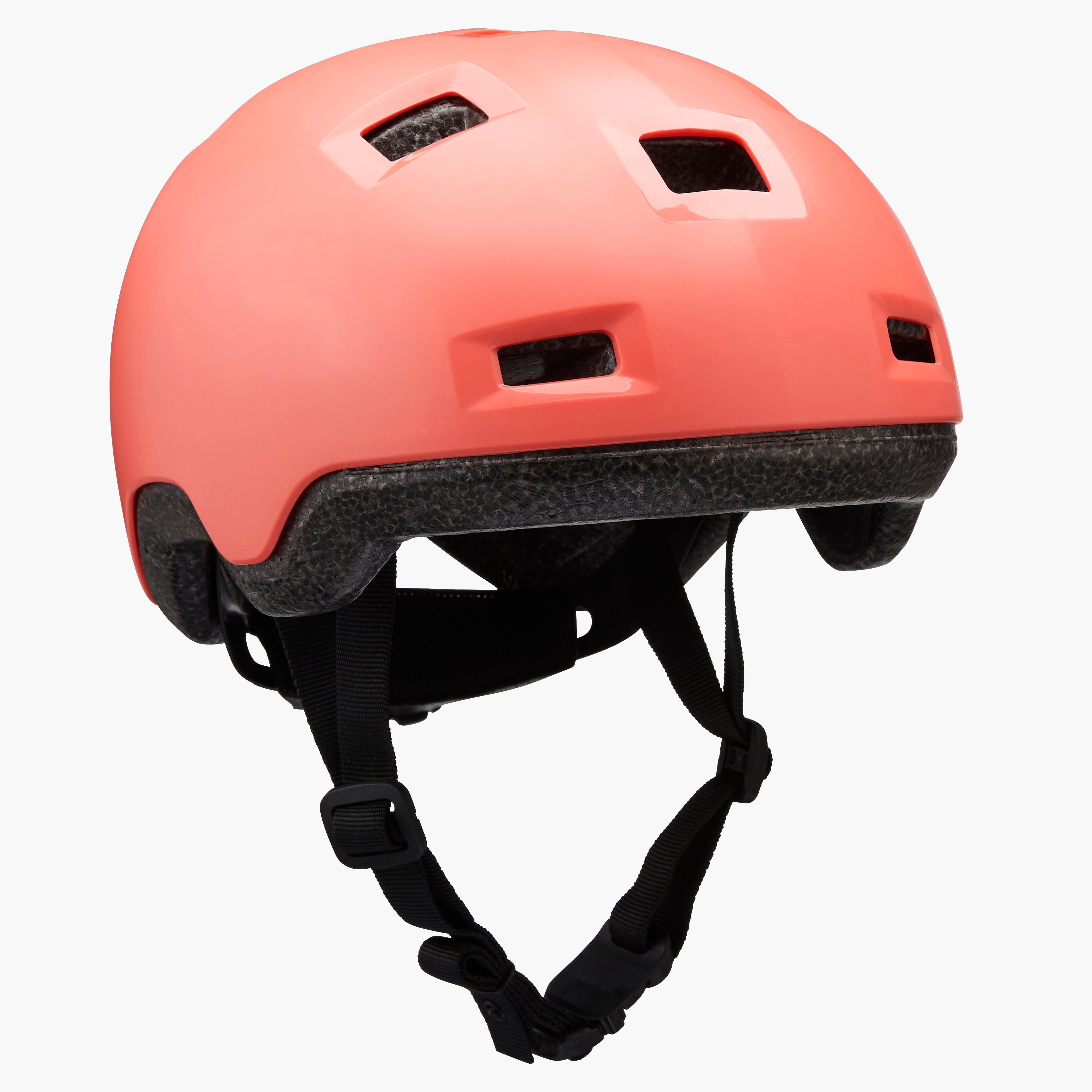 Kids' Skating Helmet - B 100 Orange - Peach - Oxelo - Decathlon