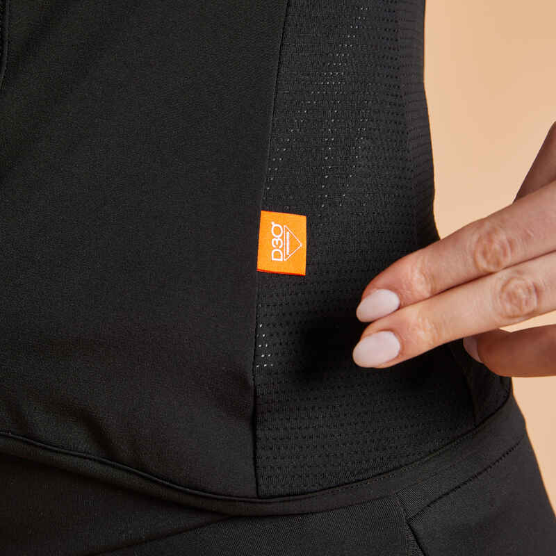 Adult Horse Riding Flexible Back Protector 500 D3O® - Black - Decathlon