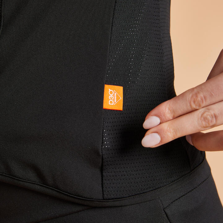 Adult Horse Riding Flexible Back Protector 500 D3O® - Black FOUGANZA ...