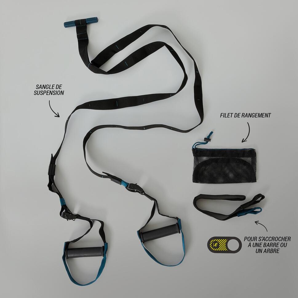 Sangles de suspension - bleues et rouges CORENGTH | Decathlon