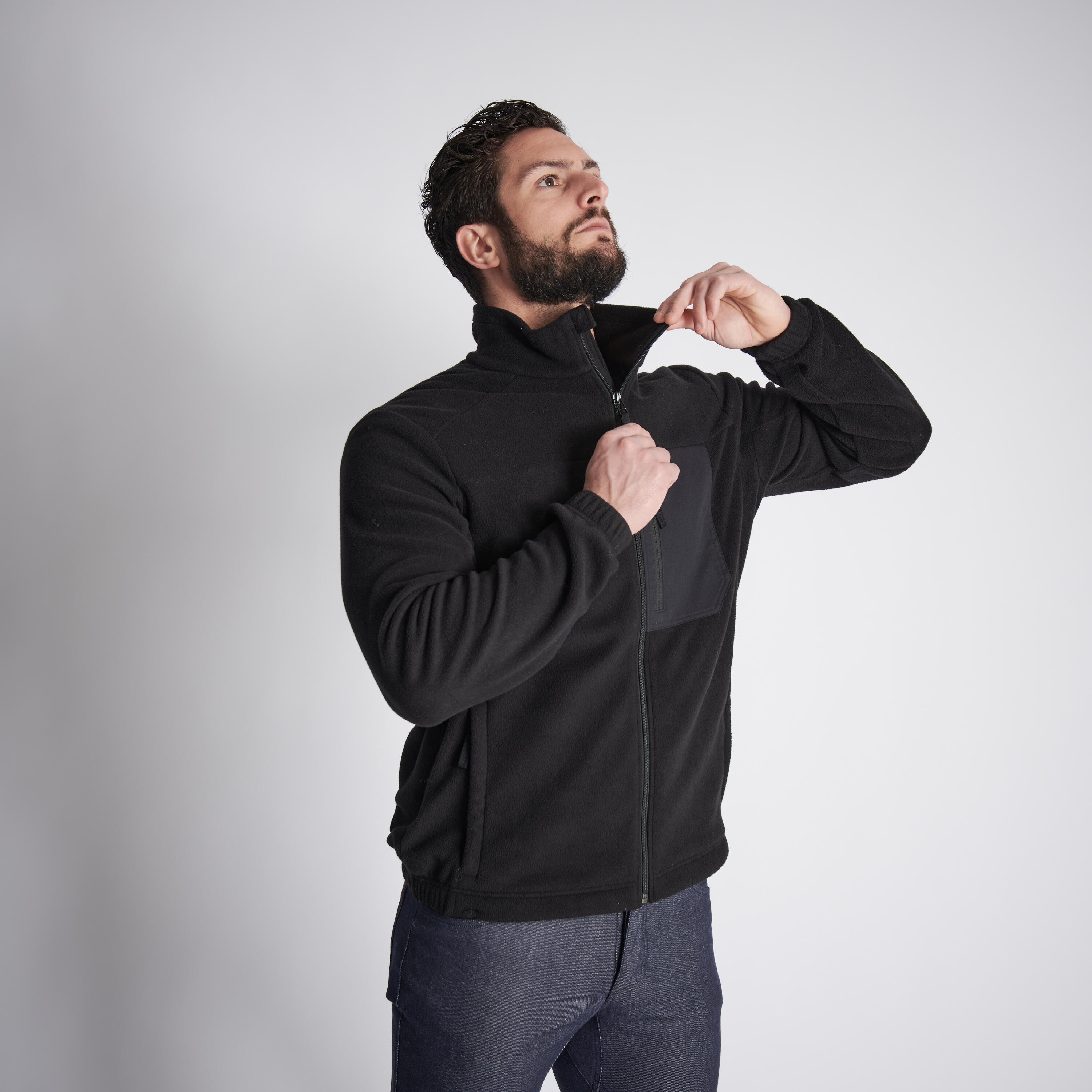 FLEECE 500 BLACK - Decathlon