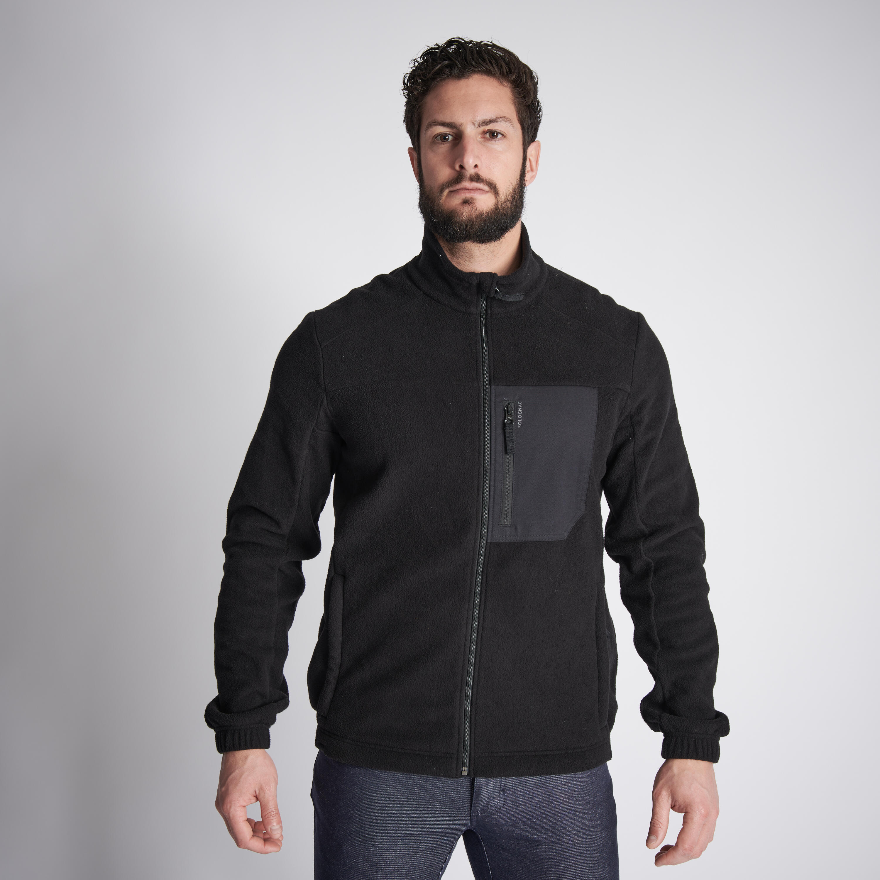 FLEECE 500 BLACK - Decathlon