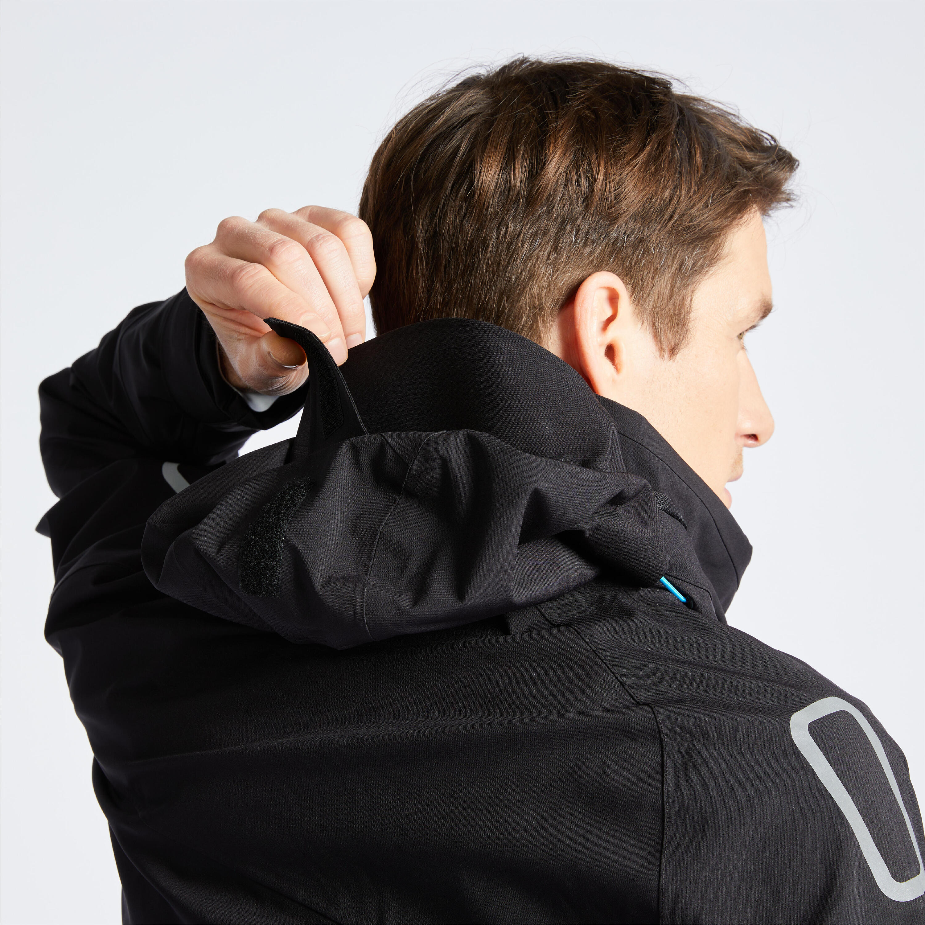 Men’s Sailing Jacket - Waterproof Jacket Sailing 500 black TRIBORD ...