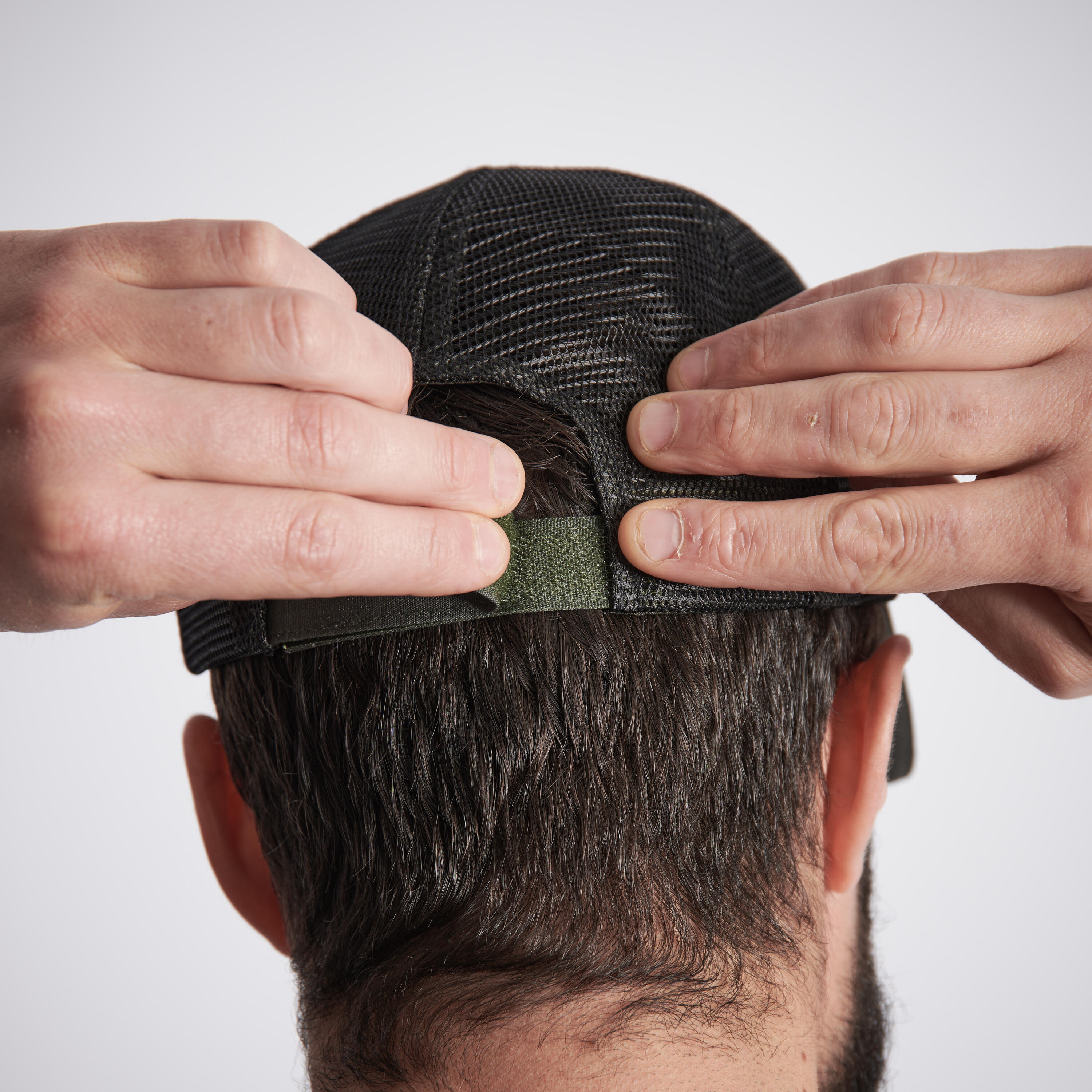 Trucker pet groen met patch met everzwijn | Decathlon