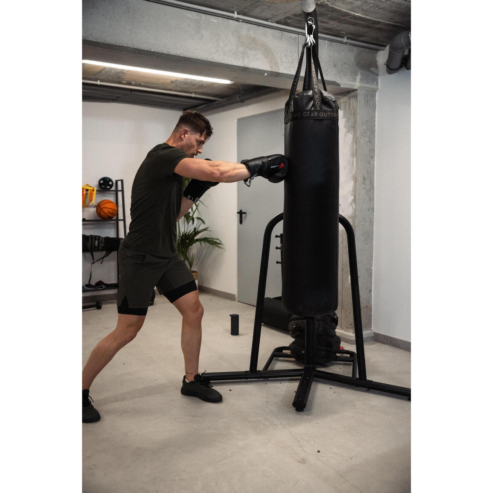 Support autoportant 900 pour sac de frappe, lestable et polyvalent ...