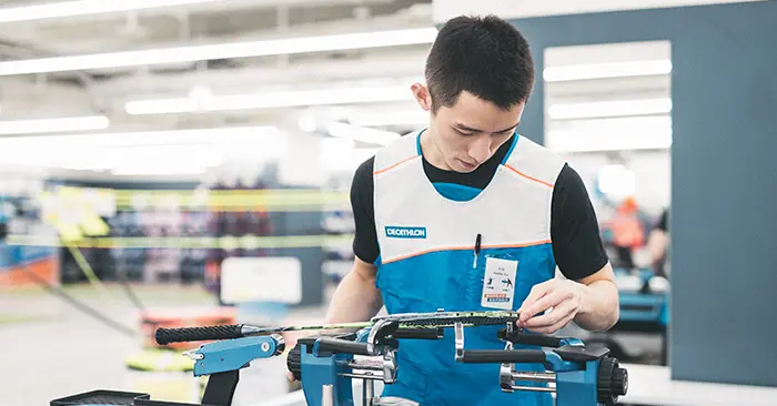 Repairability scoring at Decathlon