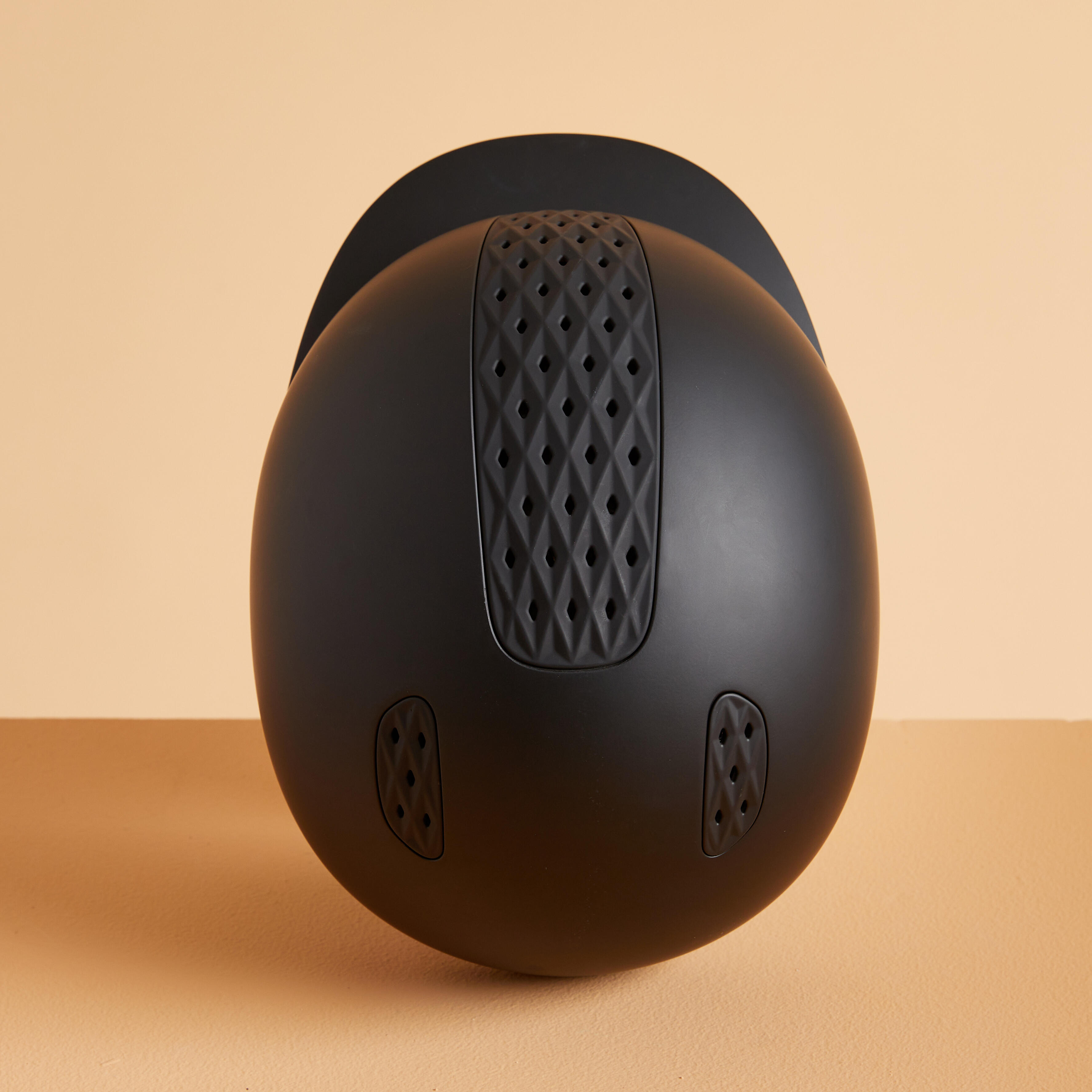 Casque d'équitation - 520 noir - Noir, Gris asphalte - Fouganza - Décathlon