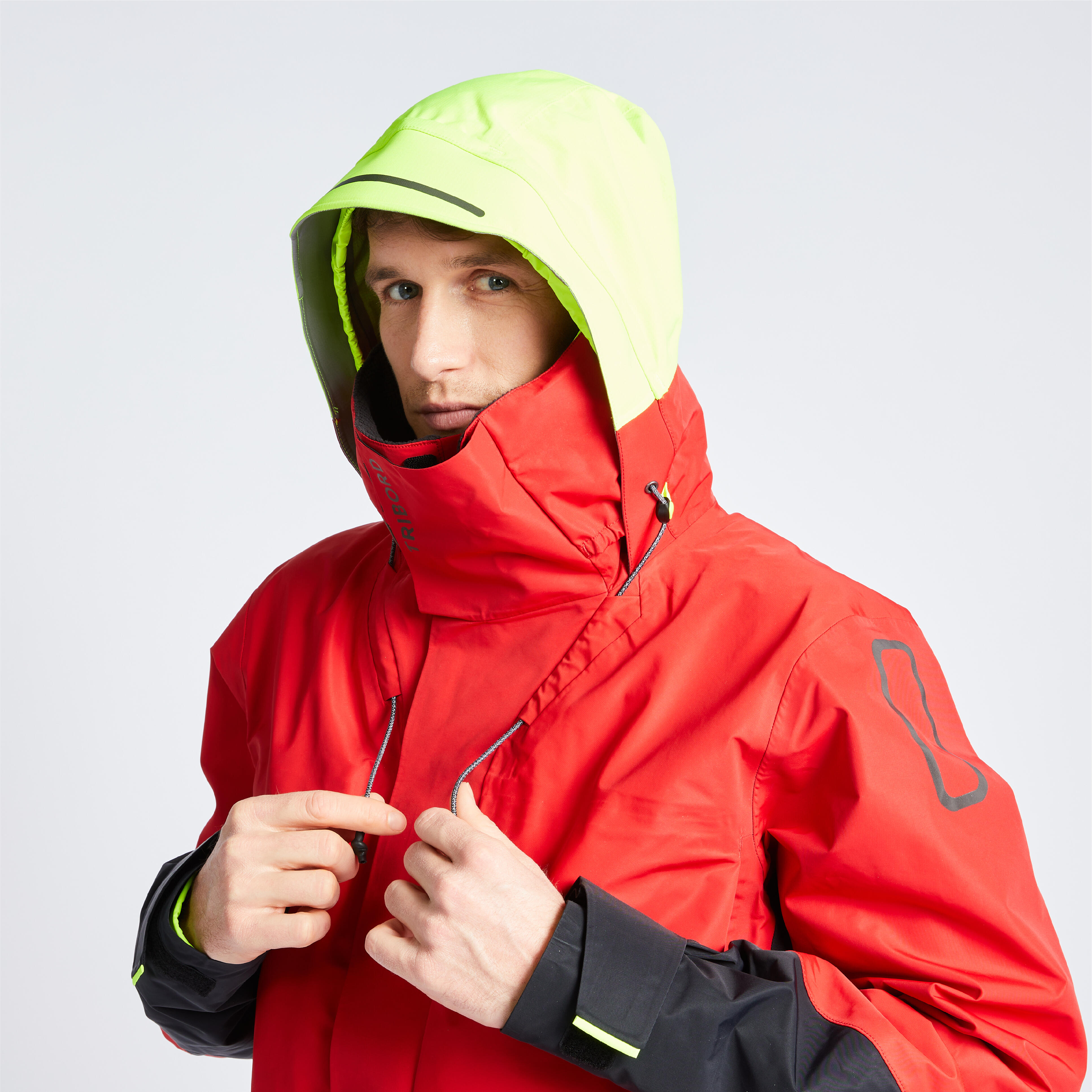 Men’s Sailing jacket Offshore 900 - Red - Decathlon