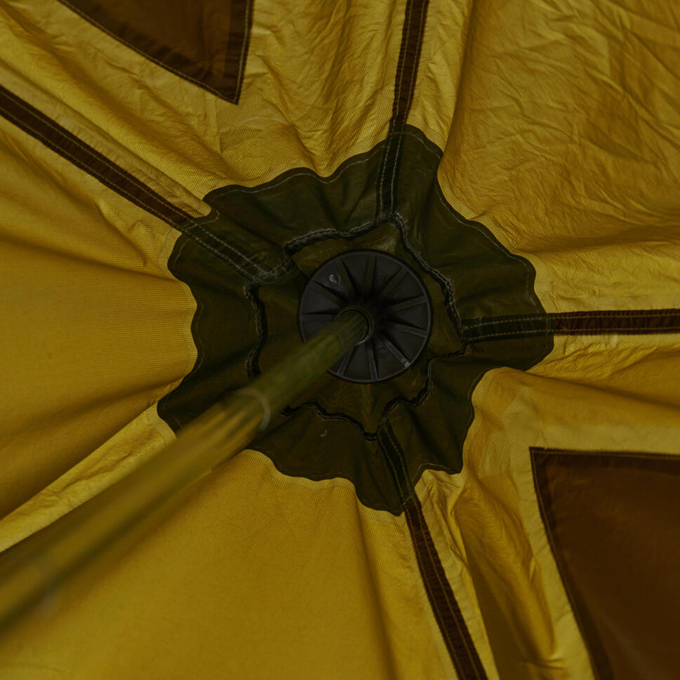 Tarp Tipi Bushcraft Bivouac Imperméable 2 Personnes+ Kaki SOLOGNAC ...