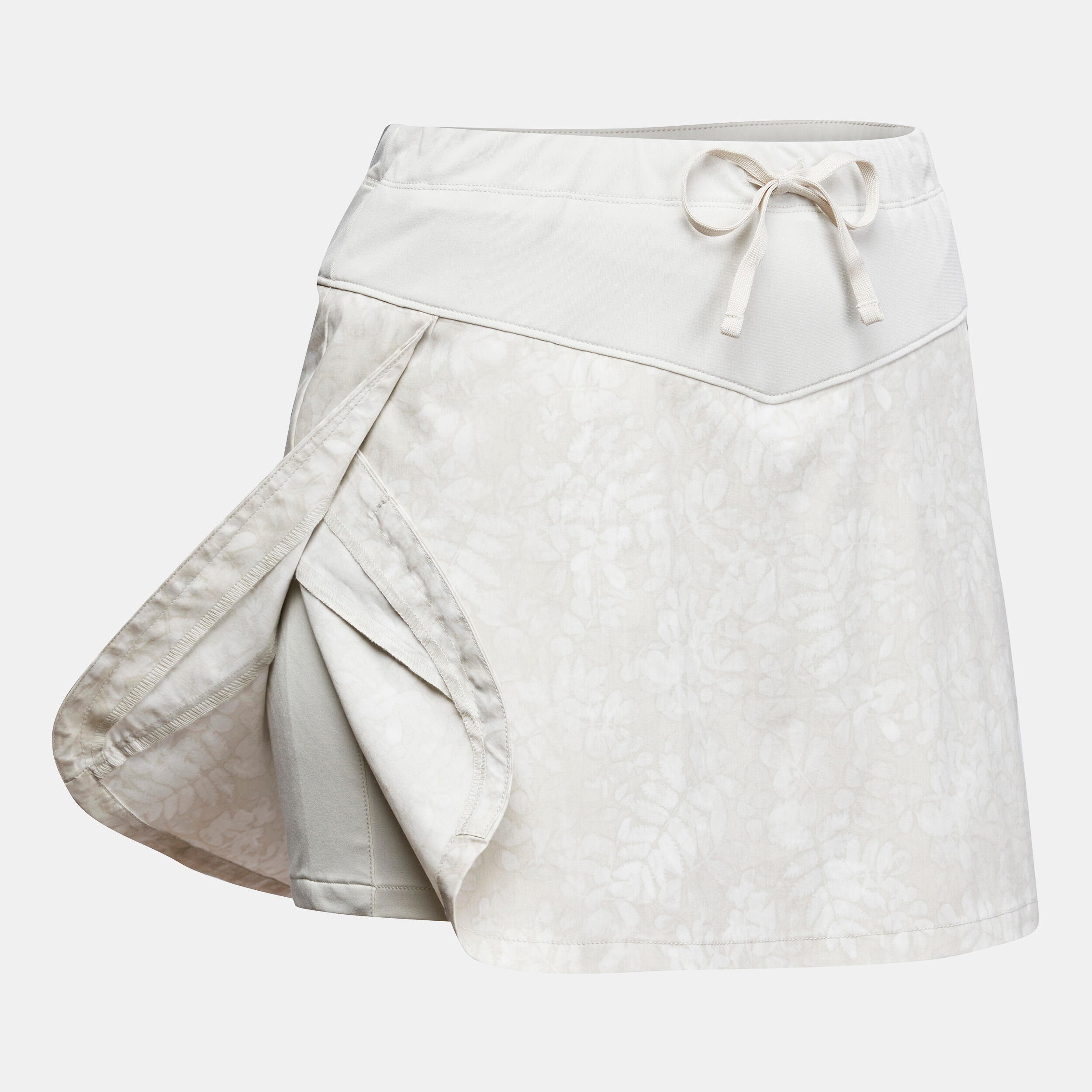 Women’s Hiking Skort - NH 500 - Beige, Beige - Quechua - Decathlon