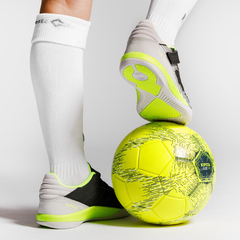 Futsal Trainers Eskudo 500 KD - Yellow/Blue KIPSTA - Decathlon