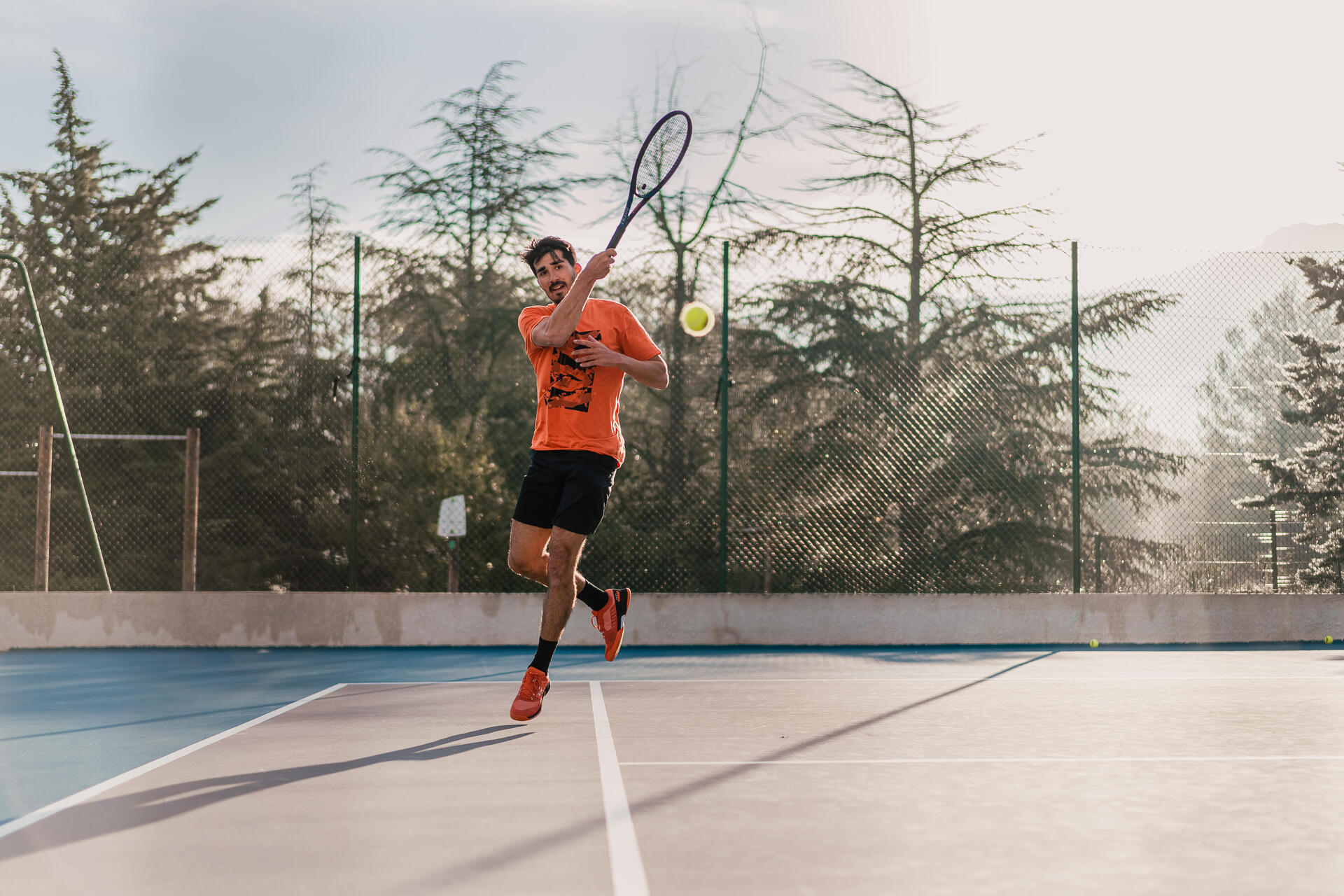 Men's Tennis Shorts Essential+ - Black
