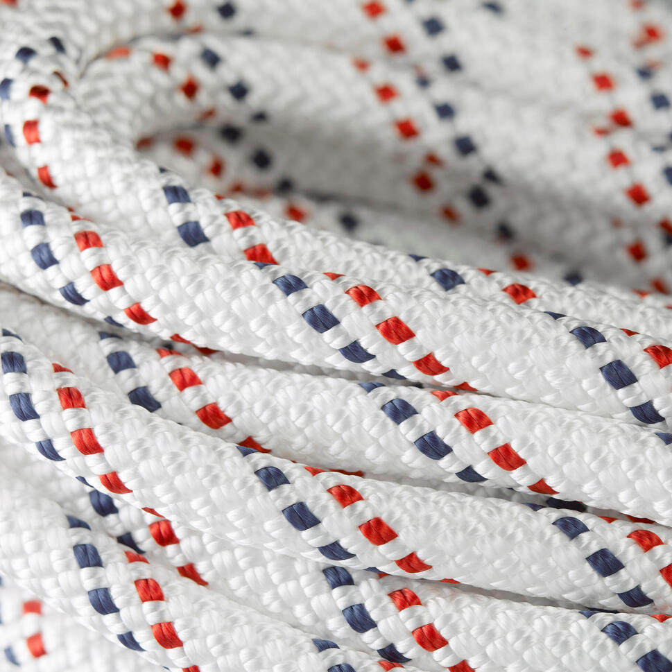 Corde semi-statique 10,5 mm x 20 m - stat 10,5 blanche SIMOND | Decathlon