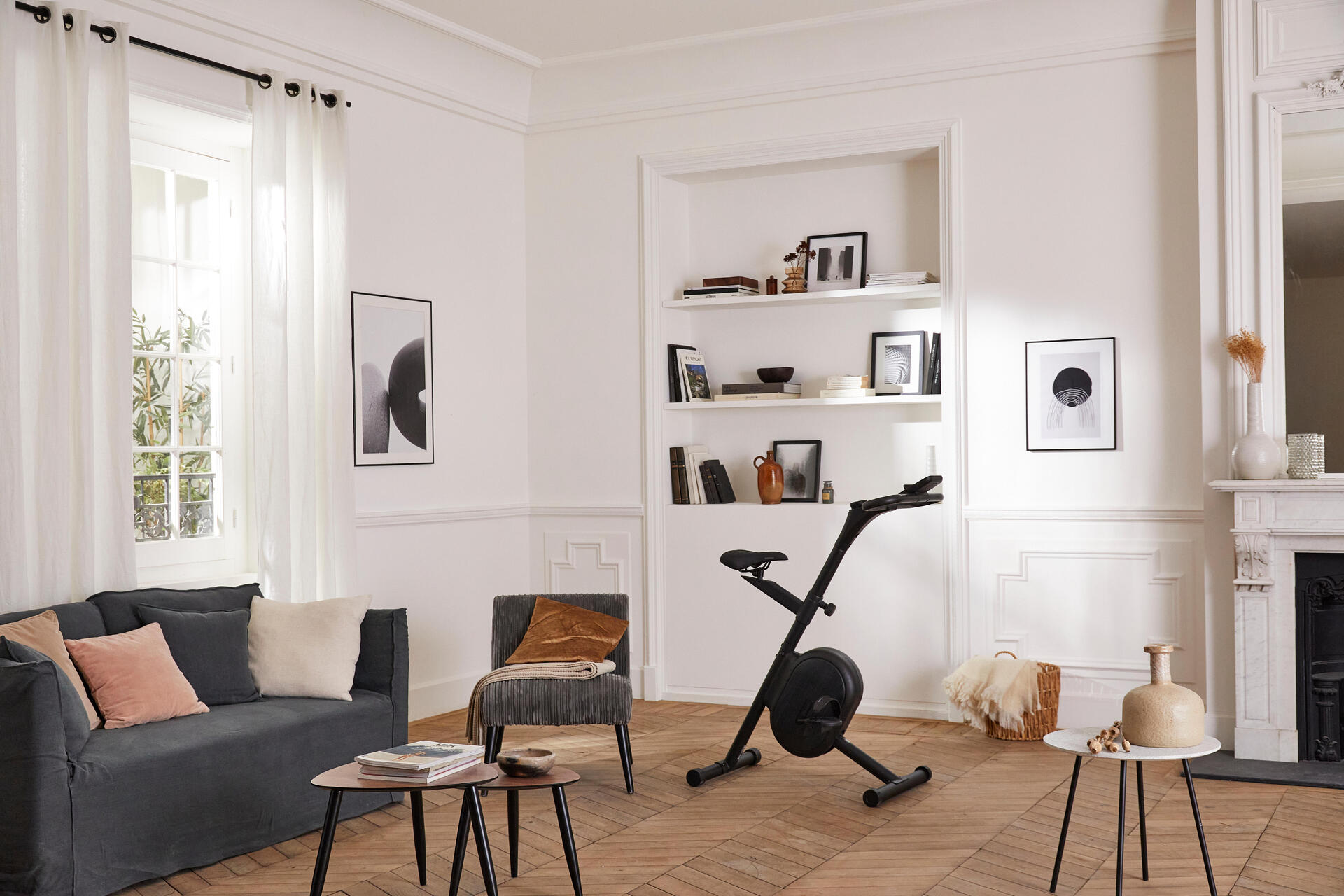 Silent Ultra-Compact Smart Exercise Bike Initial Bike