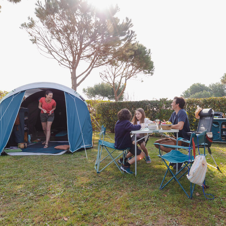 Carpa impermeable para 4 personas F&B para camping Quechua Arpena 4.1 ...