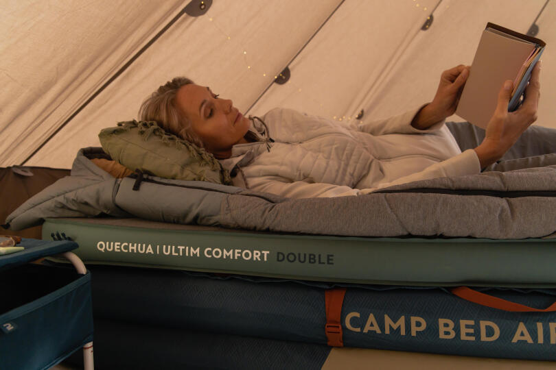 Materac samopompujący Quechua Ultim Comfort 136 cm - dla 2 osób QUECHUA ...