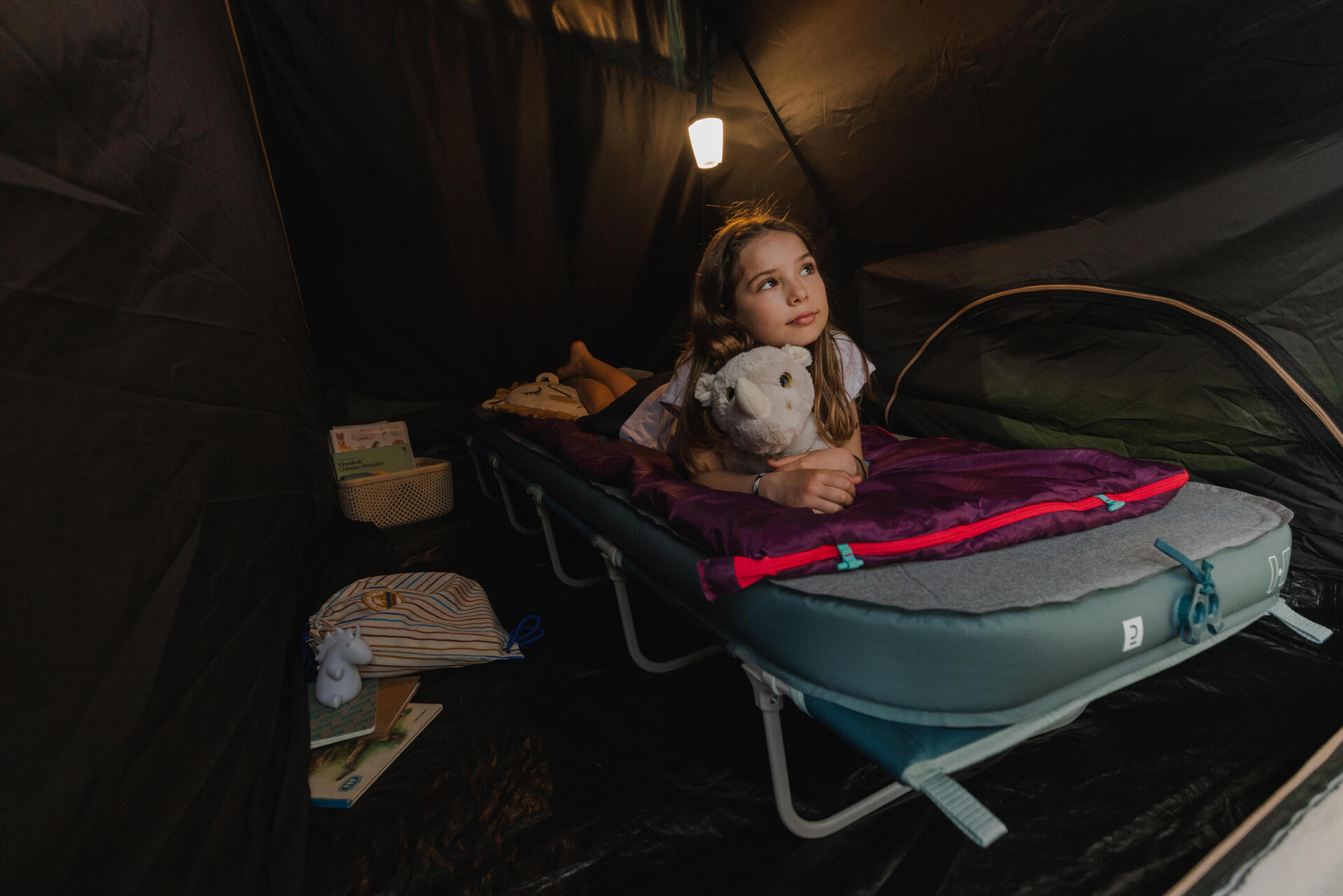 Veldbed voor kamperen Basic breedte 60 cm 1 persoon | Decathlon