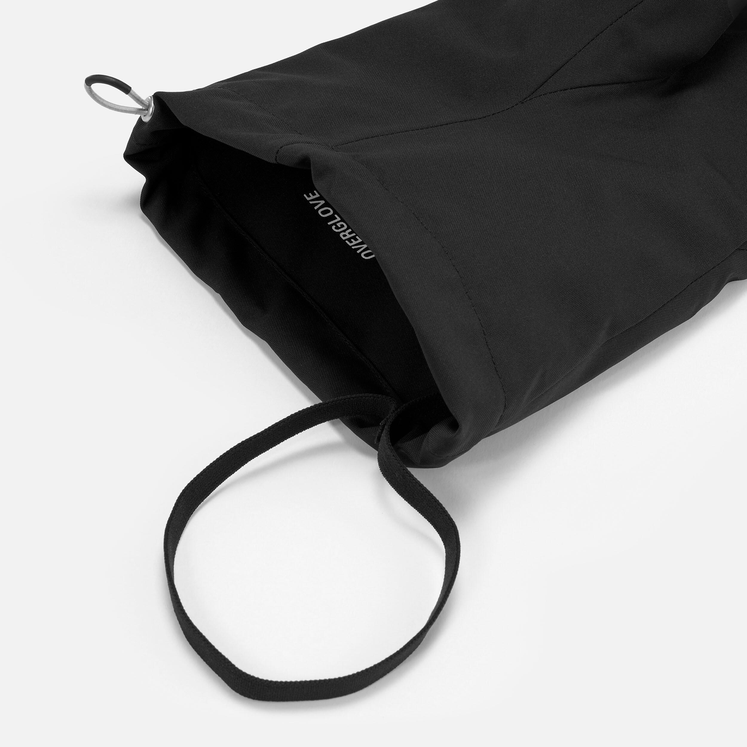 Warm Ski Over-Gloves - Black - smoked black - Wedze - Decathlon