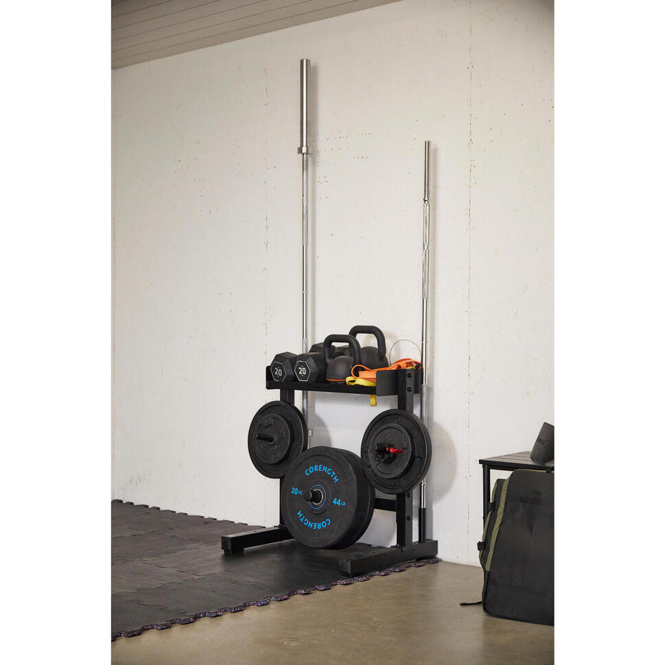 Rack de stockage musculation barres et poids CORENGTH | Decathlon