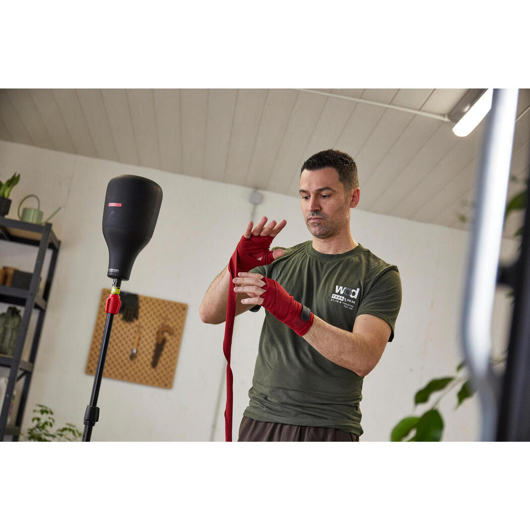 PUNCHING BALL + BARRE DE RÉFLEXE ADULTE RÉGLABLE OUTSHOCK | Decathlon