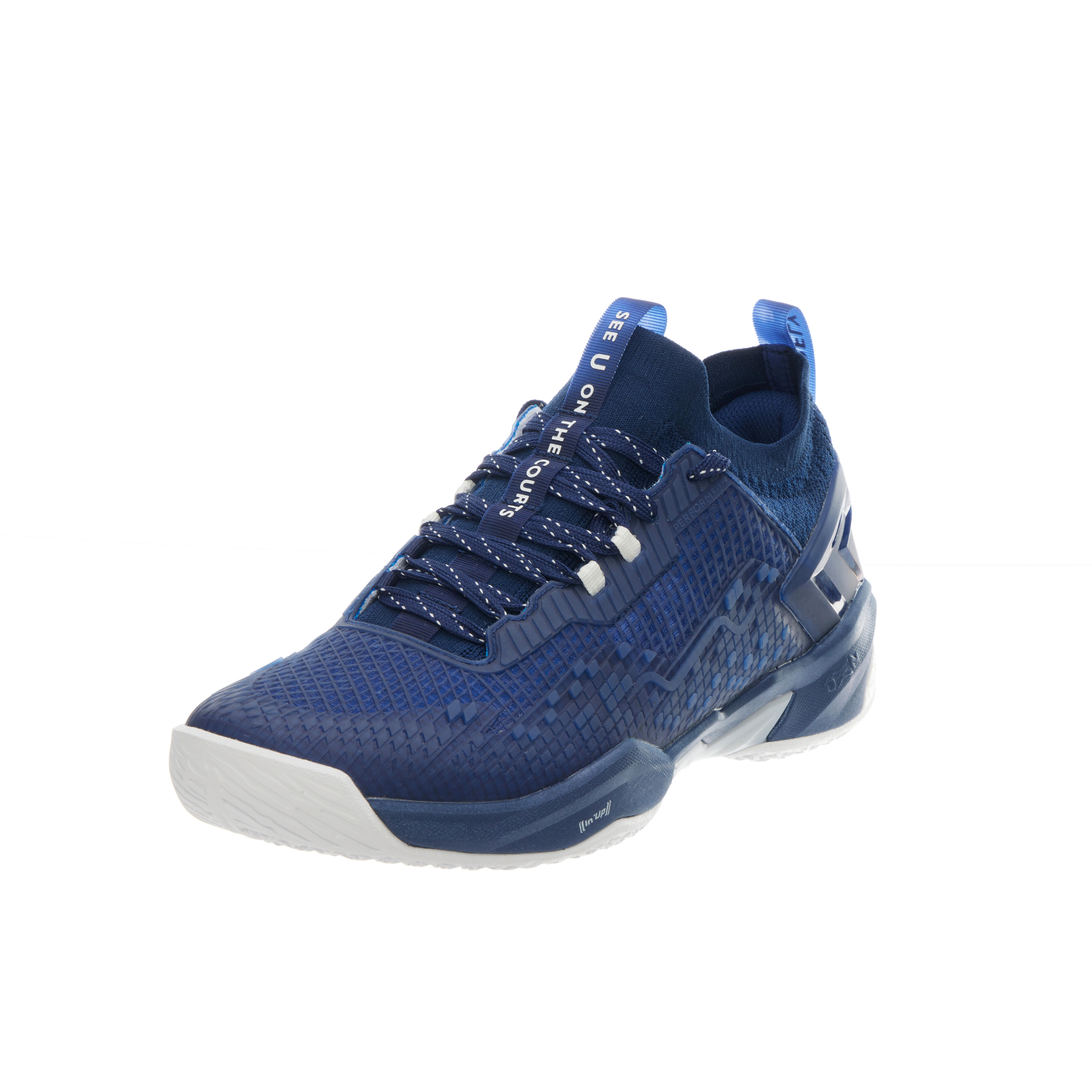 Chaussures de badminton homme - 990 Pro bleu - Bleu Marine, Magenta ...