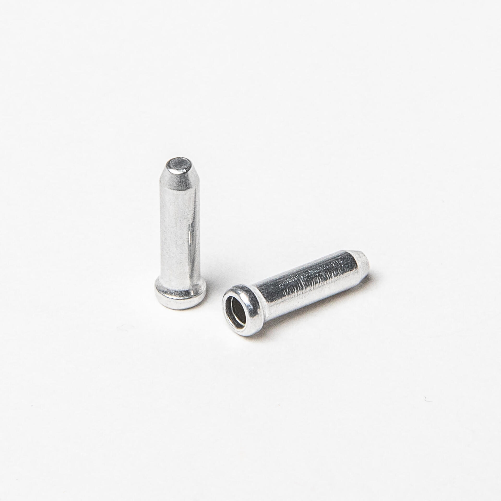 Bicycle Cable End Cap Btwin Ferrule - Silver