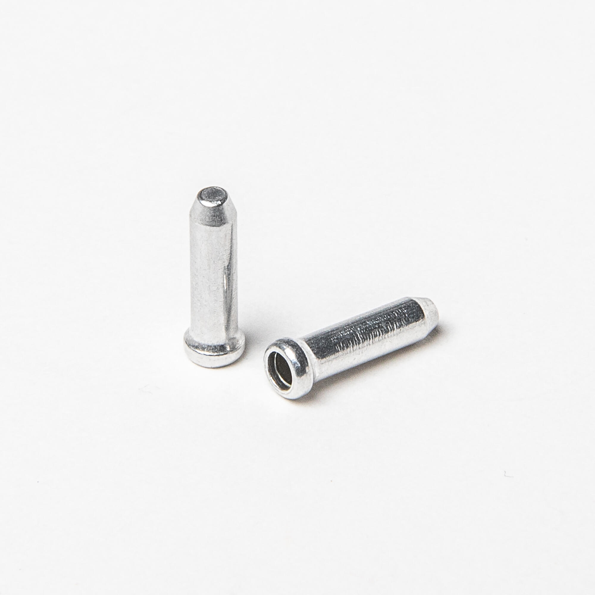 Bicycle Cable End Cap Btwin Ferrule - Silver