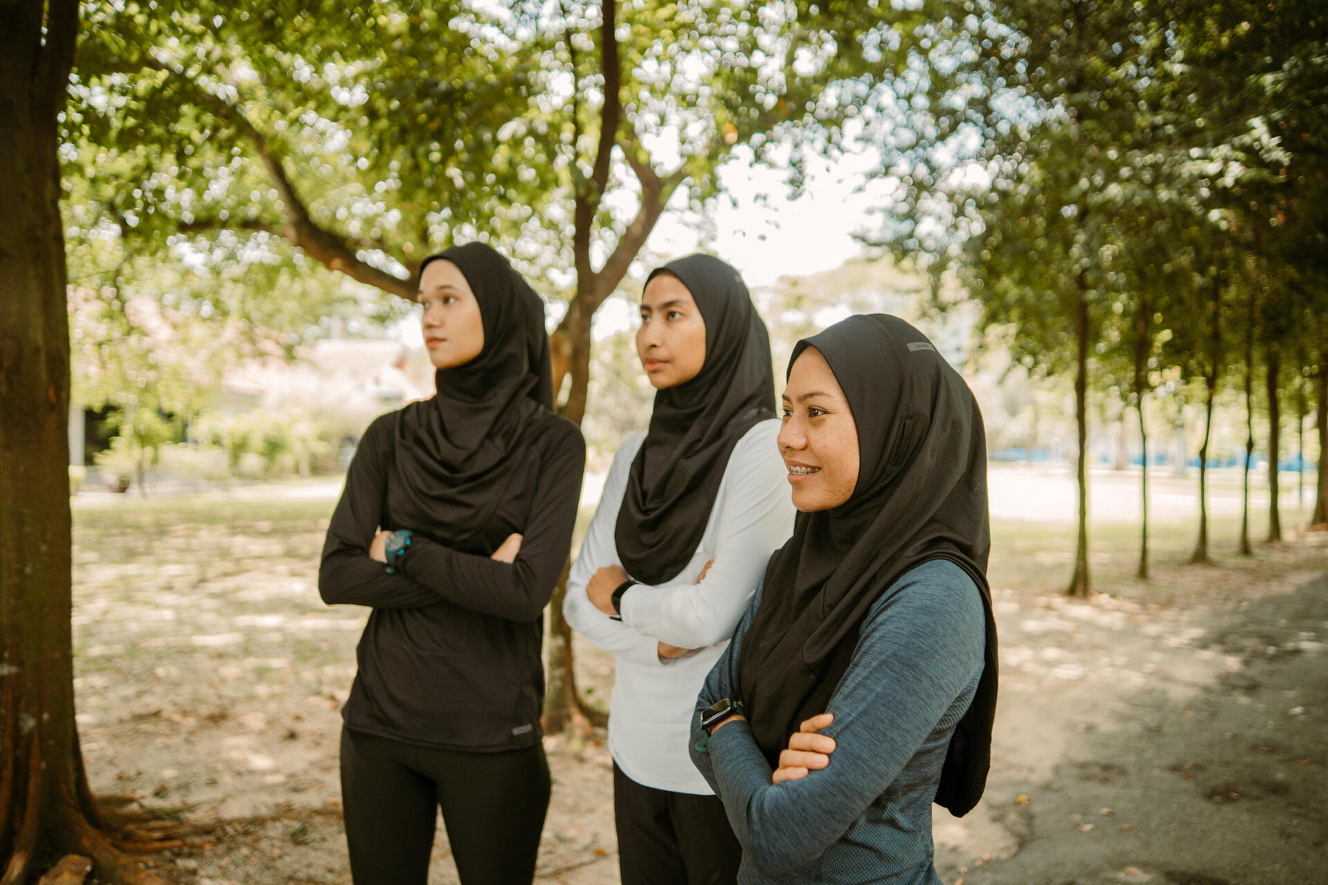 Women's KIPRUN V2 Running Hijab - Black