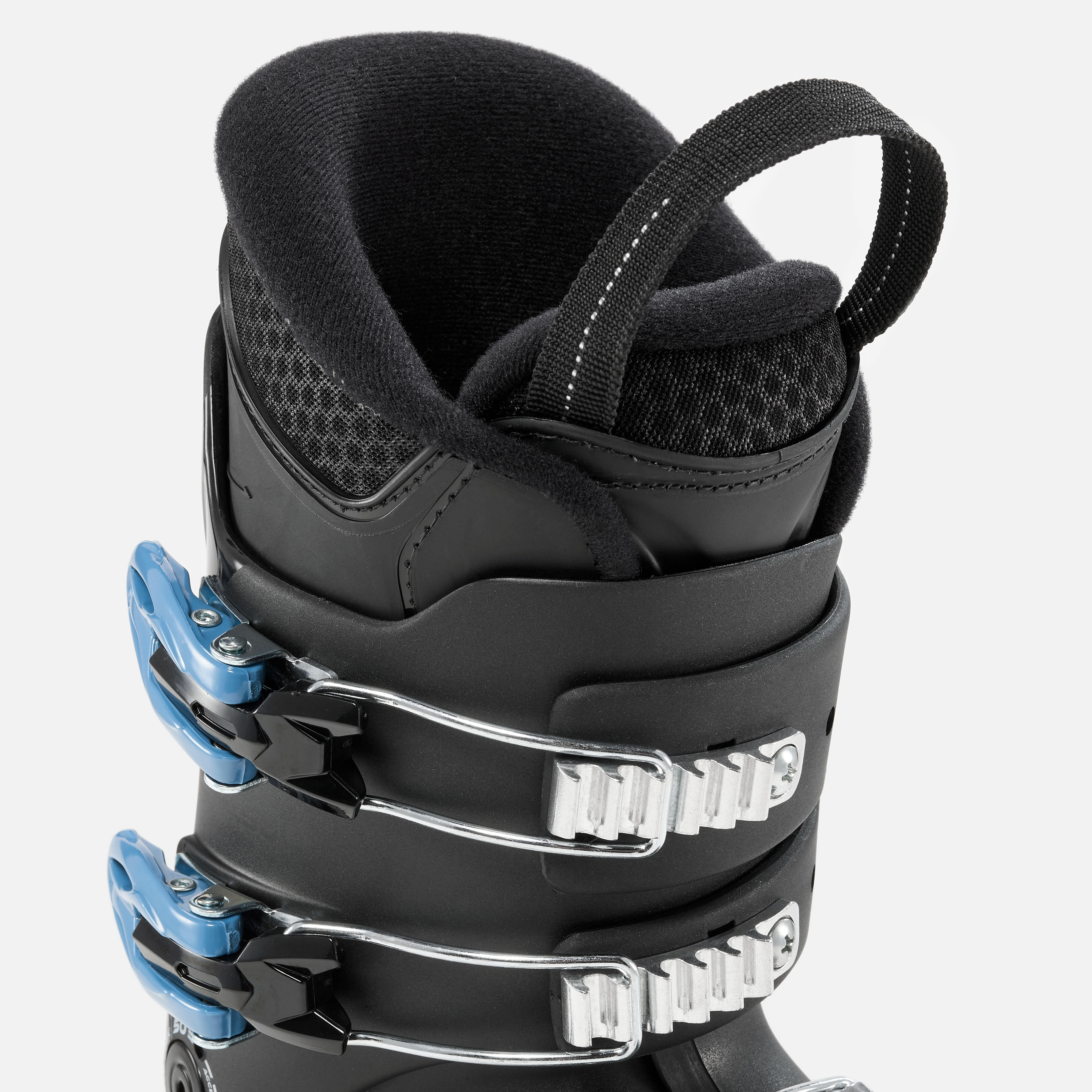 Kids’ Ski Boots - 500 - smoked black - Wedze - Decathlon