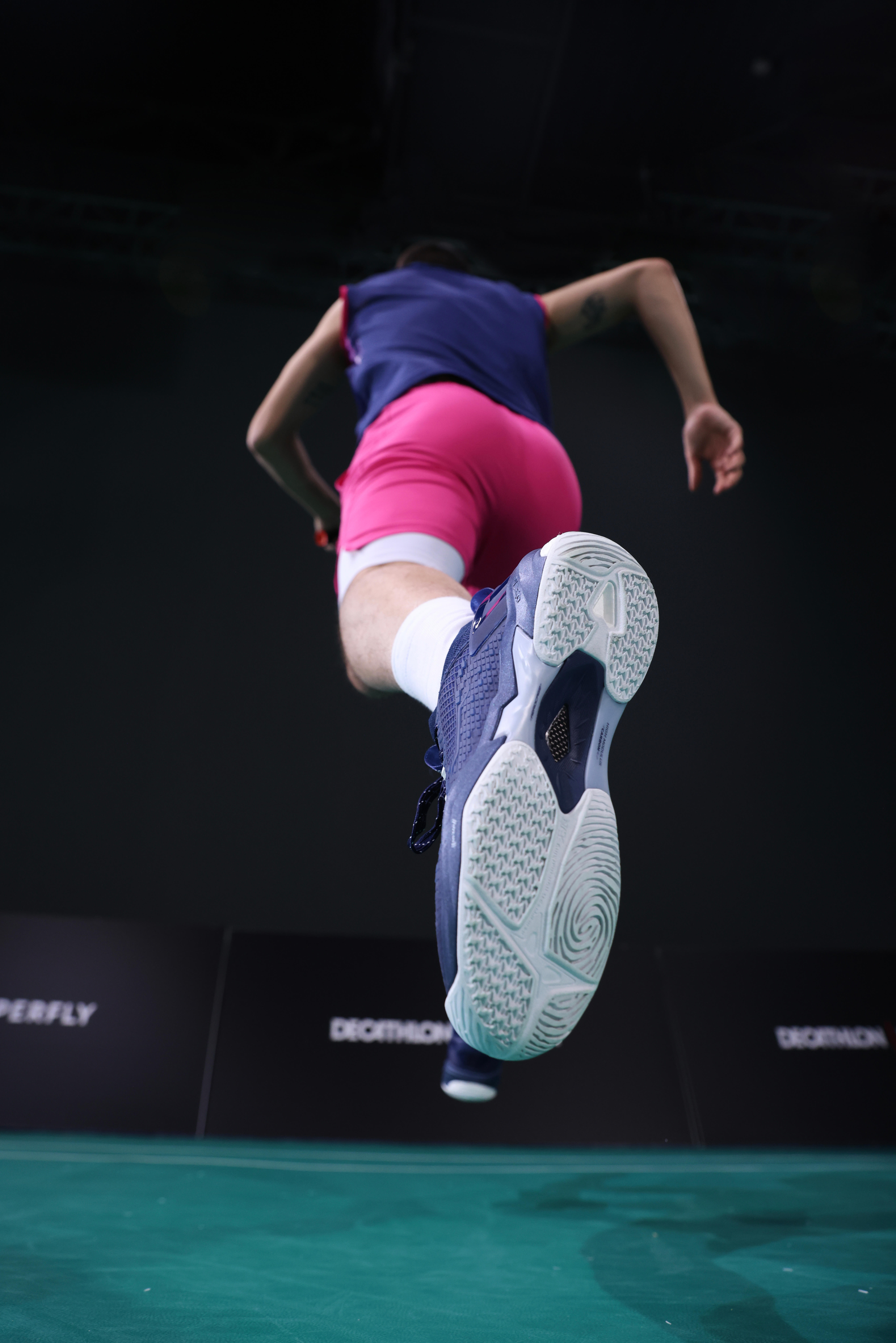 Men's Badminton Shoes - BS Perform 990 Pro Blue - Navy blue, Magenta ...