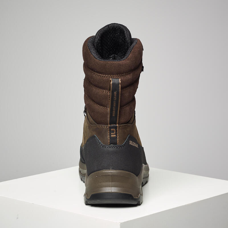 Scarponi caccia CROSSHUNT 540 cuoio caldi impermeabili SOLOGNAC | DECATHLON