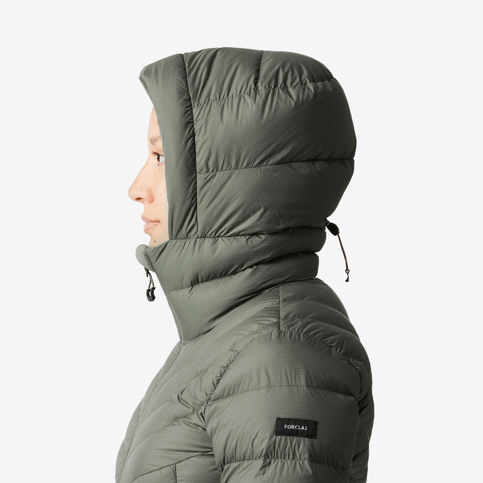 Doudoune à capuche en duvet de trek montagne - MT500 -10 °C - Femme ...