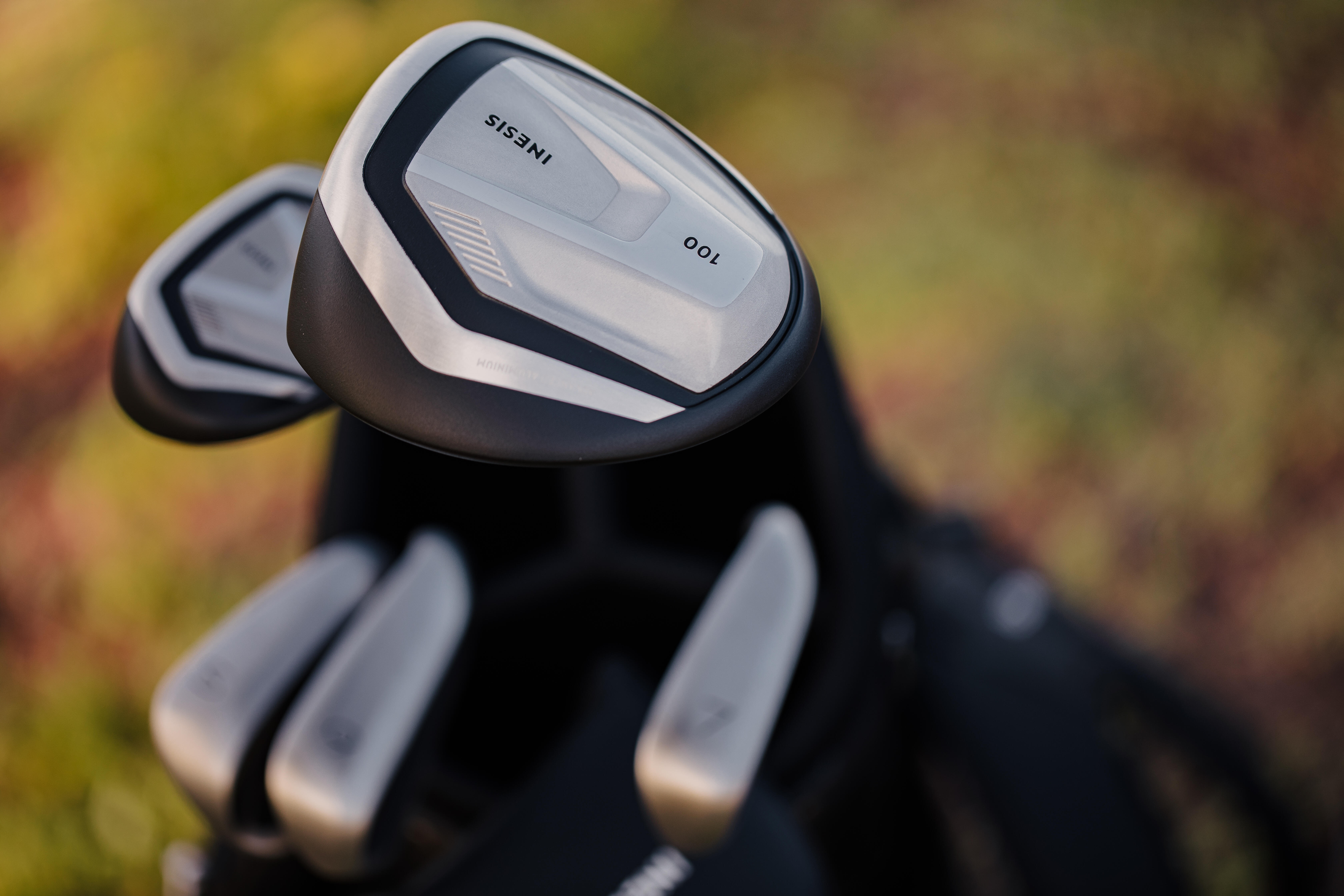 RH Half Set 6 Golf Clubs - Inesis 100 Graphite - Black - Inesis - Decathlon