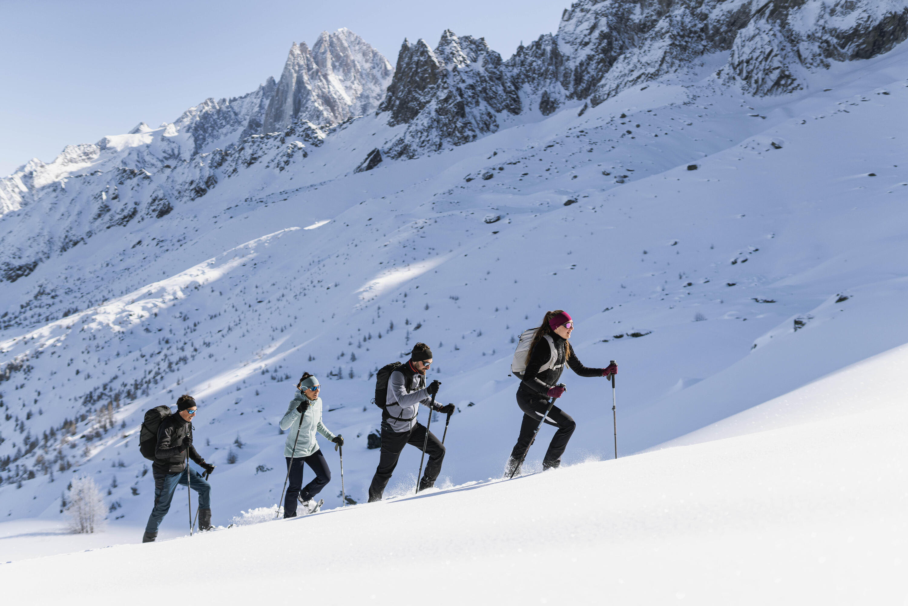 Women’s warm water-repellent ventilated hiking trousers - SH500 ...