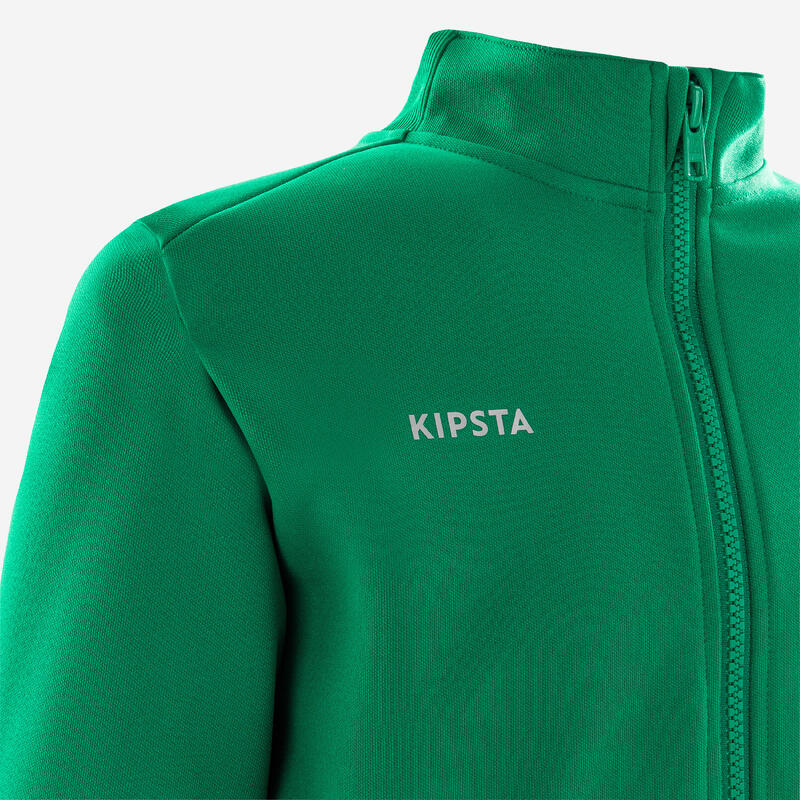 Football Training Jacket Essential - Black & Grey KIPSTA - Decathlon