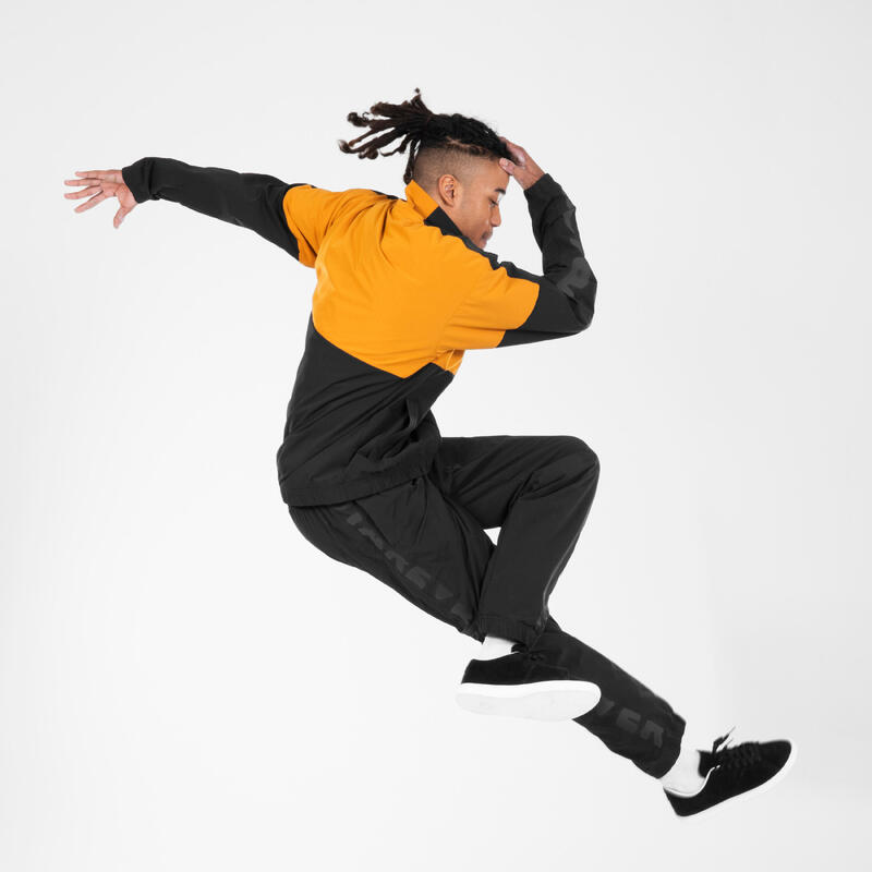 Trainingsjacke Unisex Urban Dance - schwarz/gelb | STAREVER | Decathlon.ch